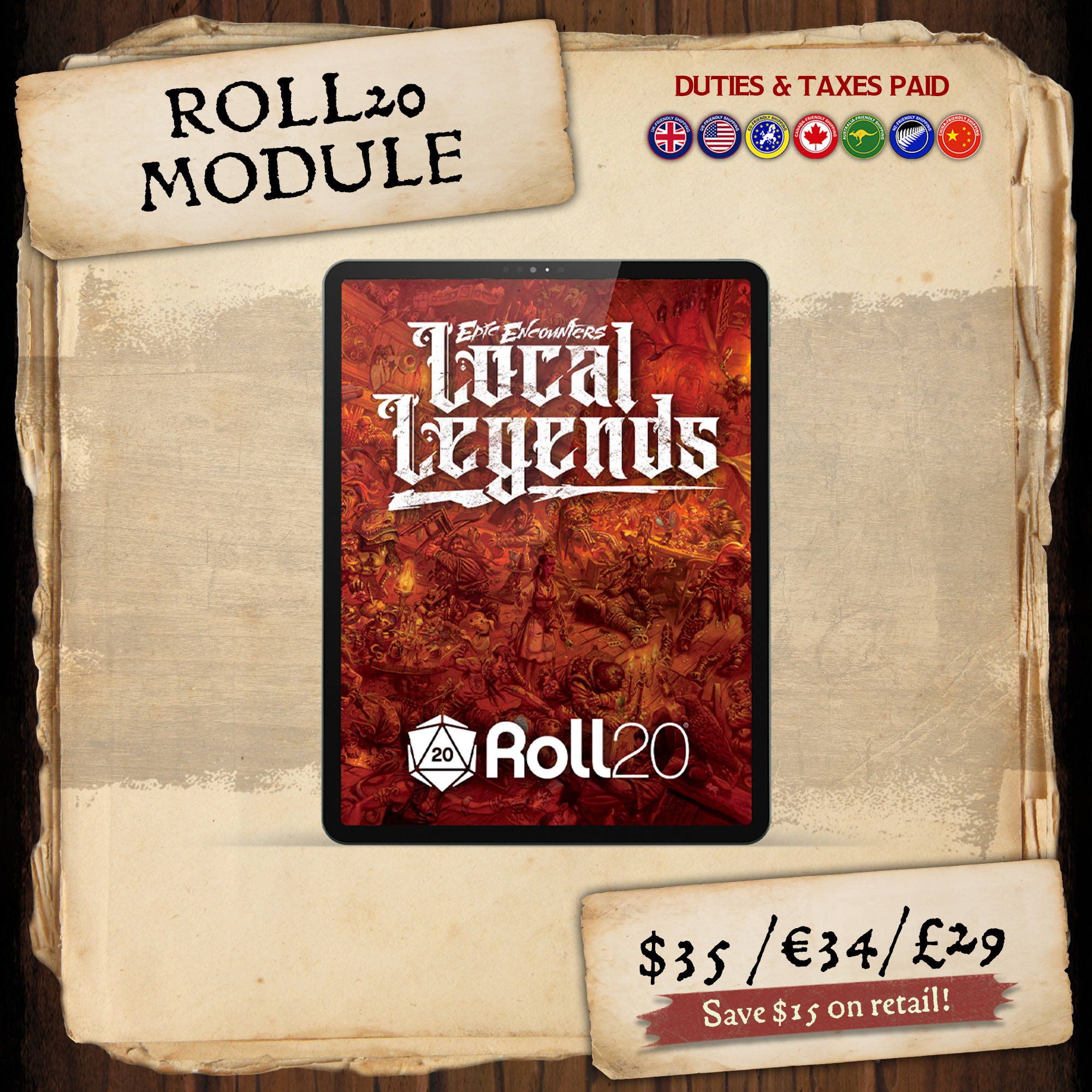 Epic Encounters: Local Legends by Steamforged Games - Roll 20 Module ...