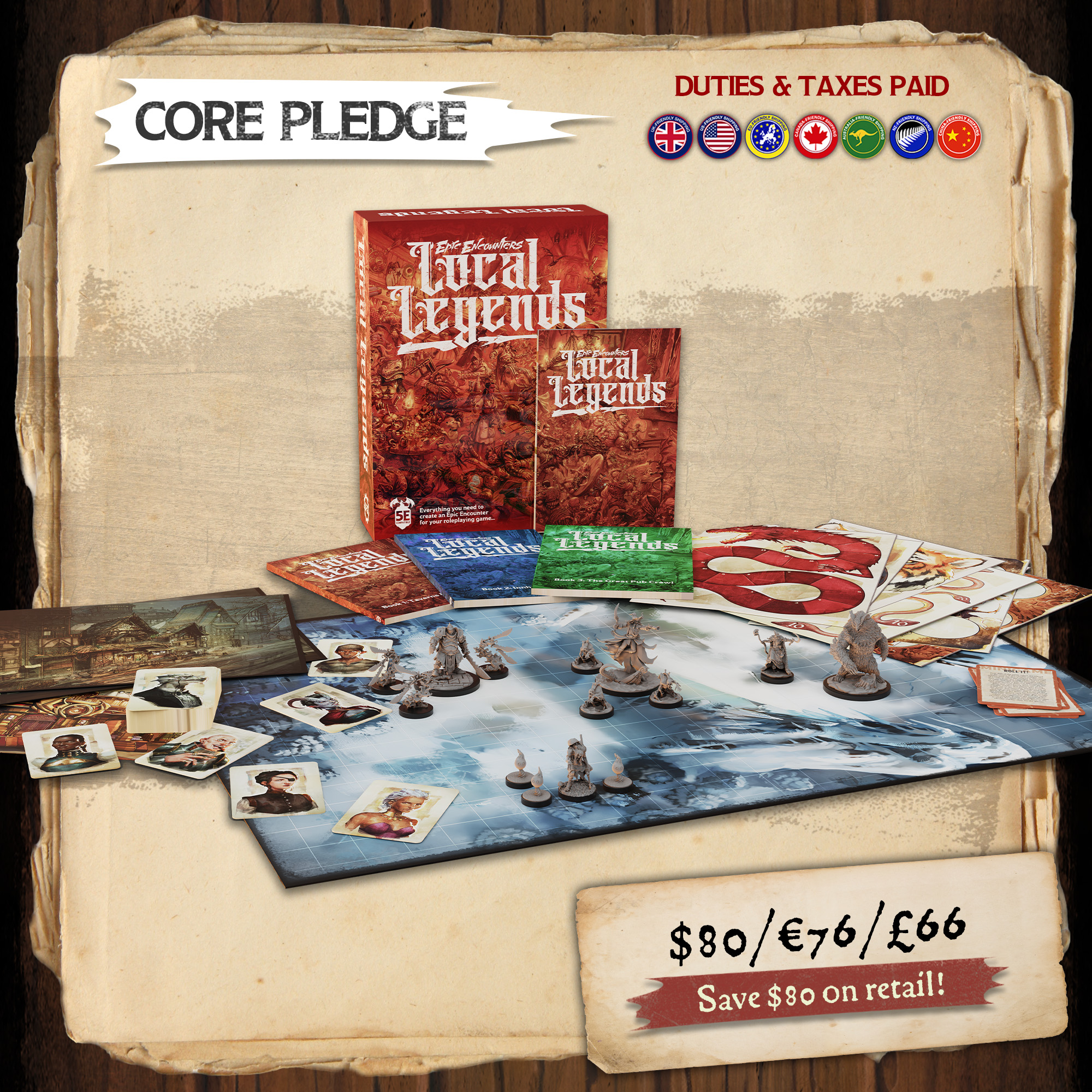 Epic Encounters: Local Legends by Steamforged Games - Extra Core Pledge ...