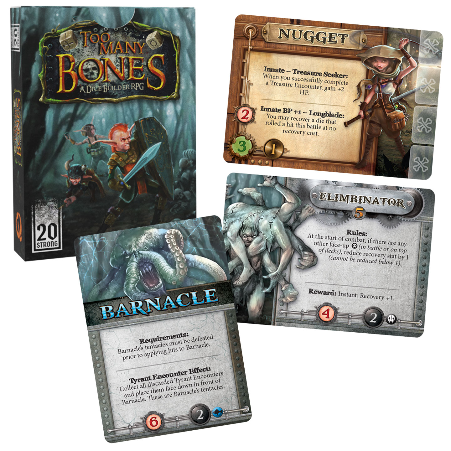 20 Strong by Chip Theory Games - 20 Strong: Too Many Bones - Gamefound