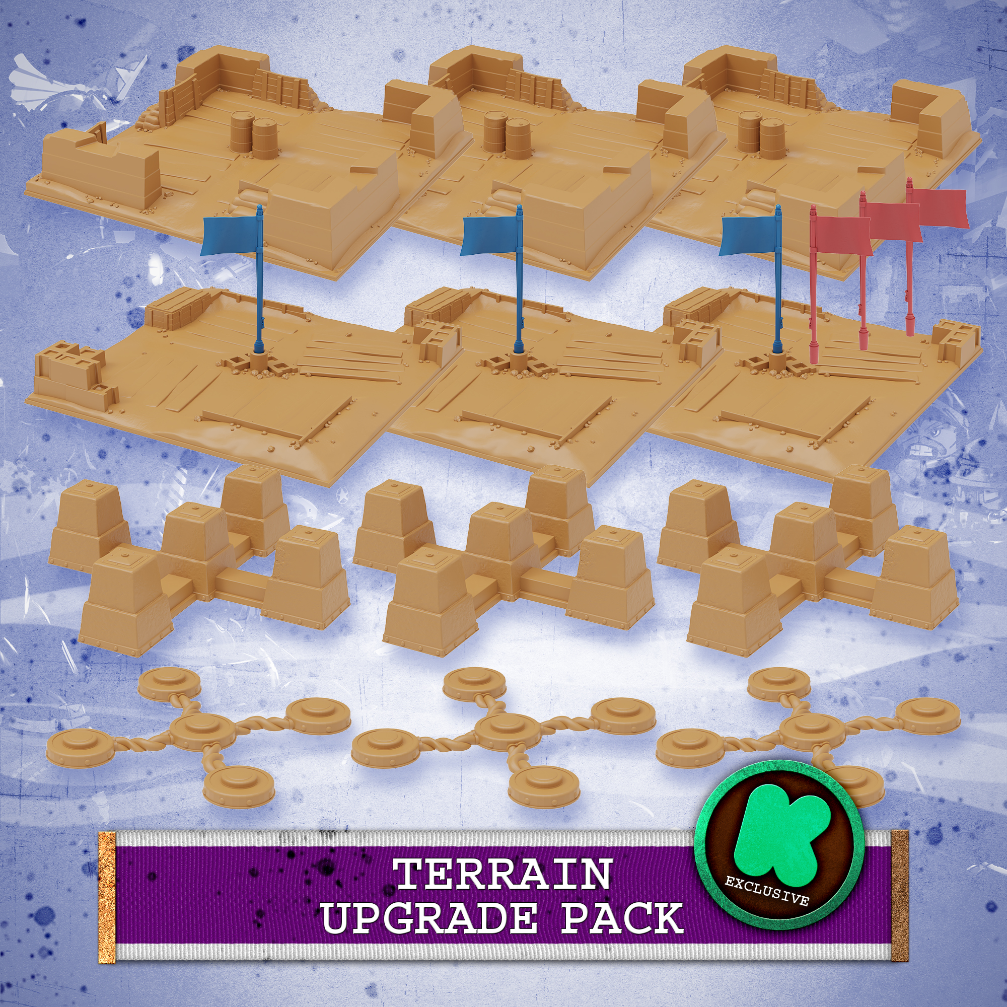 Rivet Wars: Reloaded by Steamforged Games - ️ Terrain Upgrade Pack ...