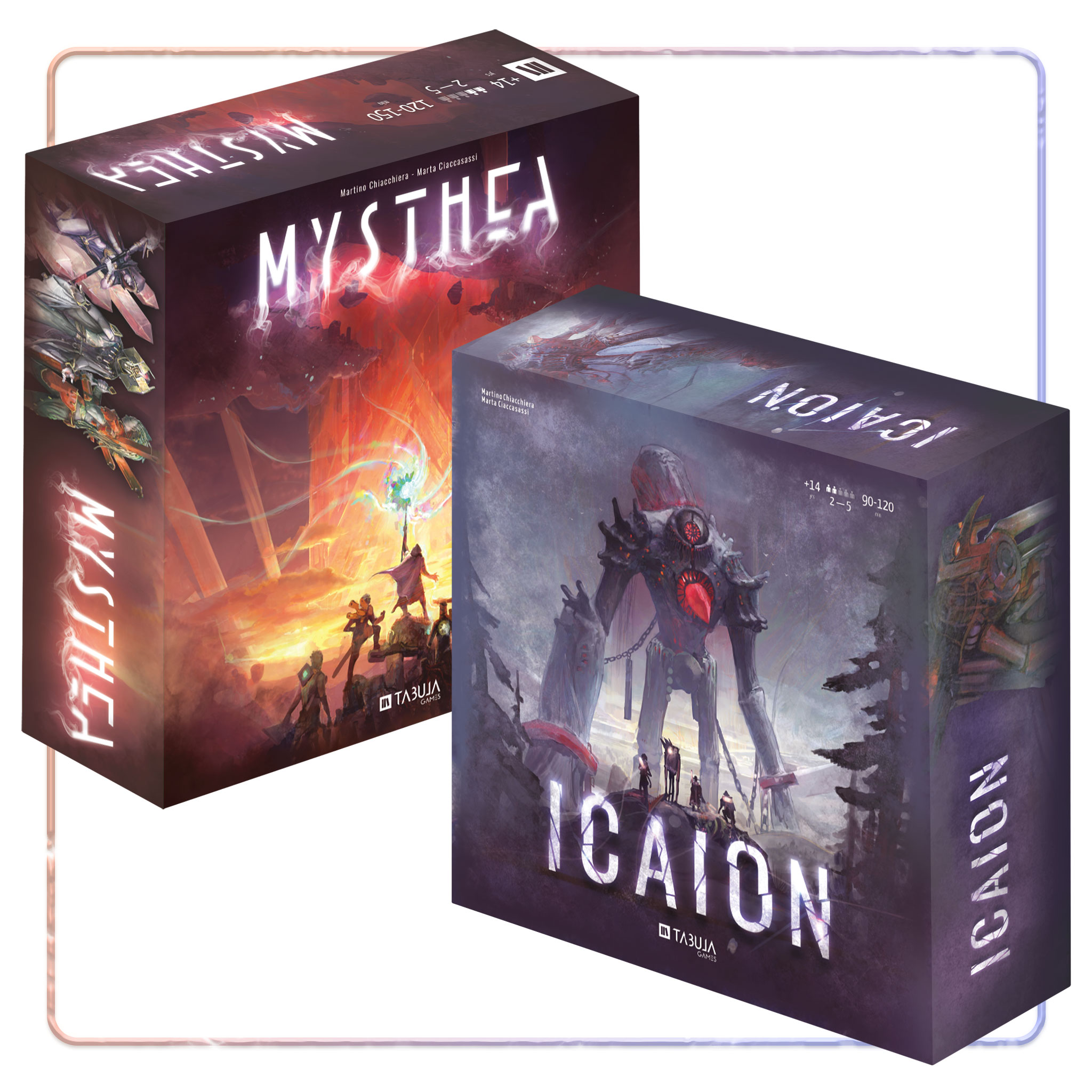 Mysthea and Icaion Solo Expansions by Tabula Games - Mysthea + Icaion ...