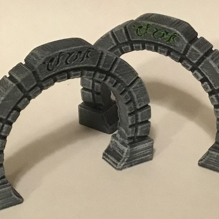 Tech Arches for TTRPGs, Dioramas and other Display by Plastic Dungeon ...