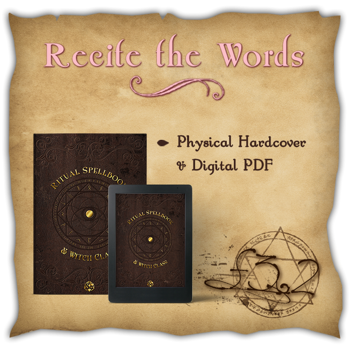 Ritual Spell Book and Witch Class for 5e by Fumble Folks - Recite the ...