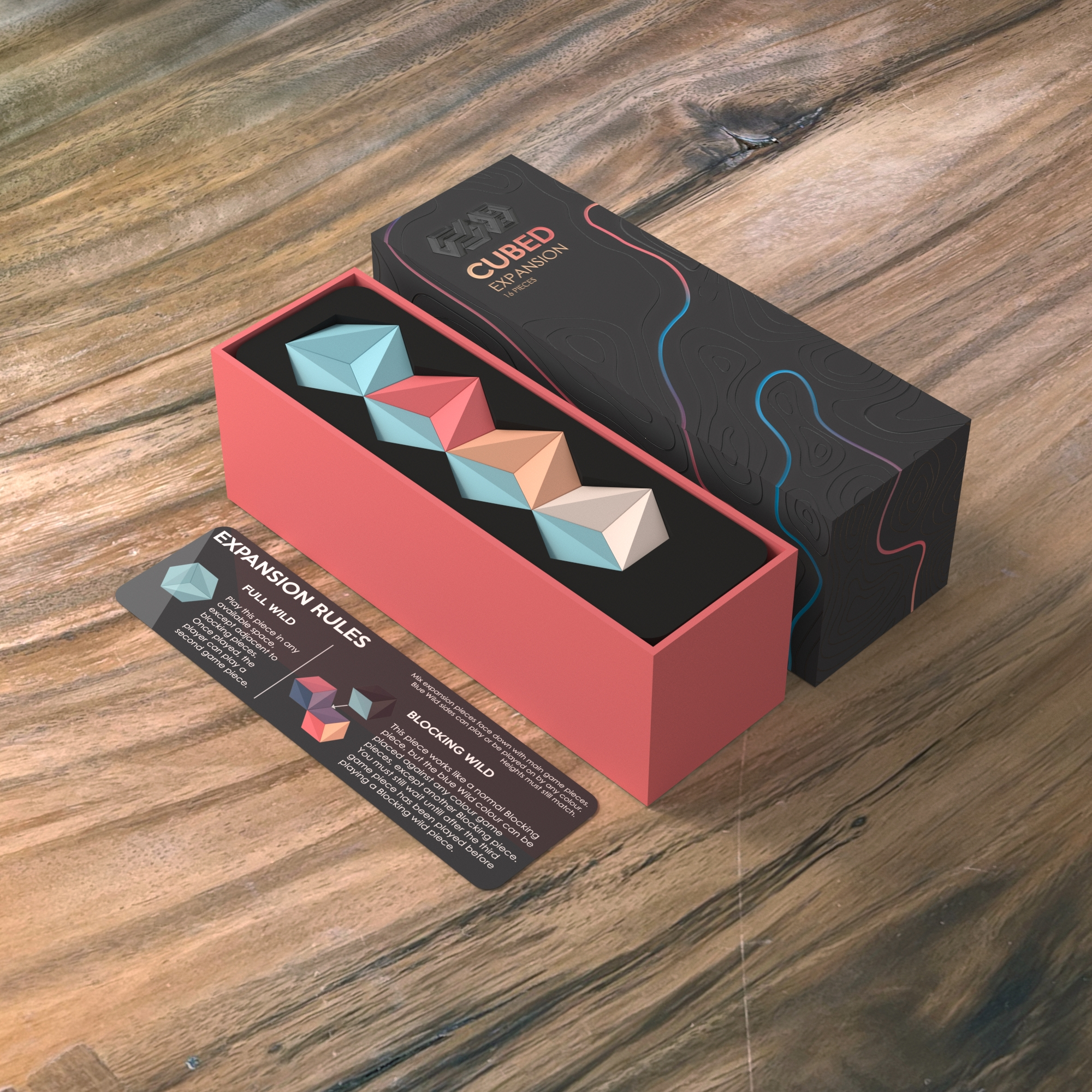 CUBED: NEXT LEVEL DOMINOES by Friendly Rabbit - CUBED WILD Expansion ...