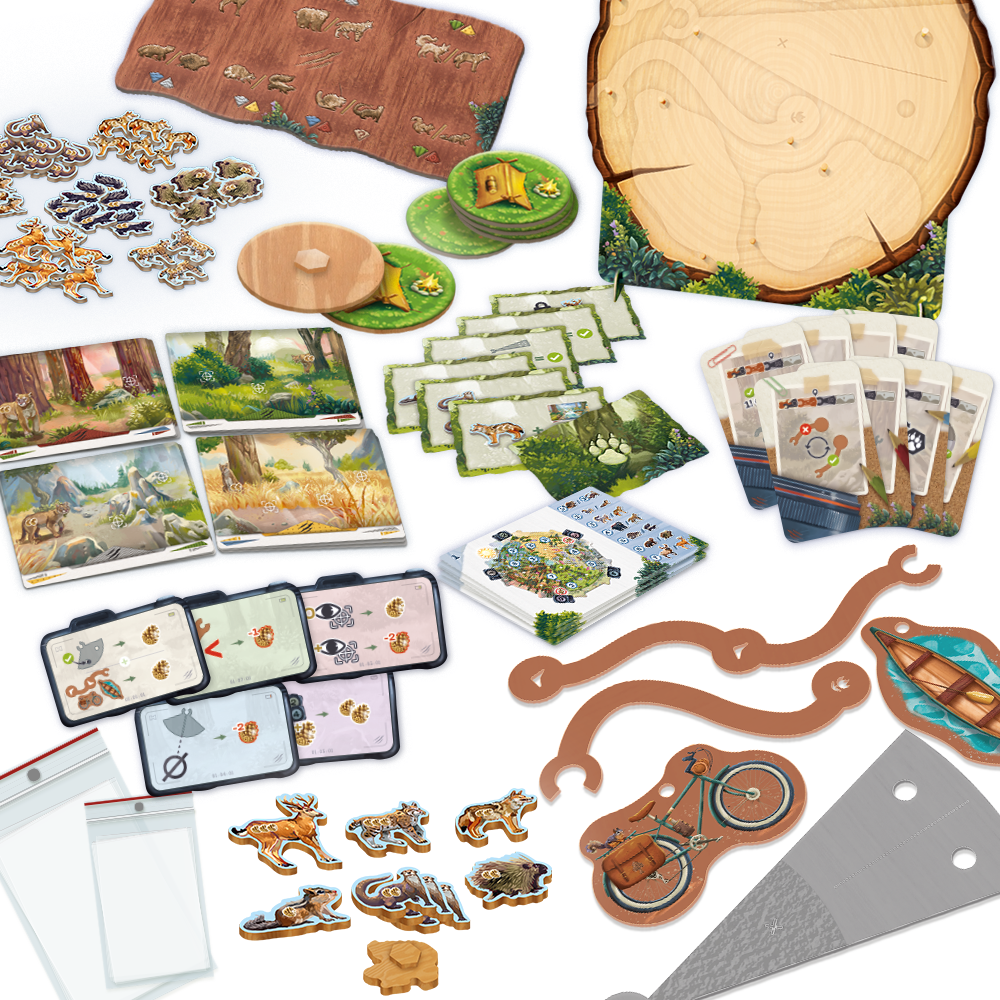 REDWOOD by SitDown - 量 INTO THE WILD: KS-Exclusive Expansion - Gamefound