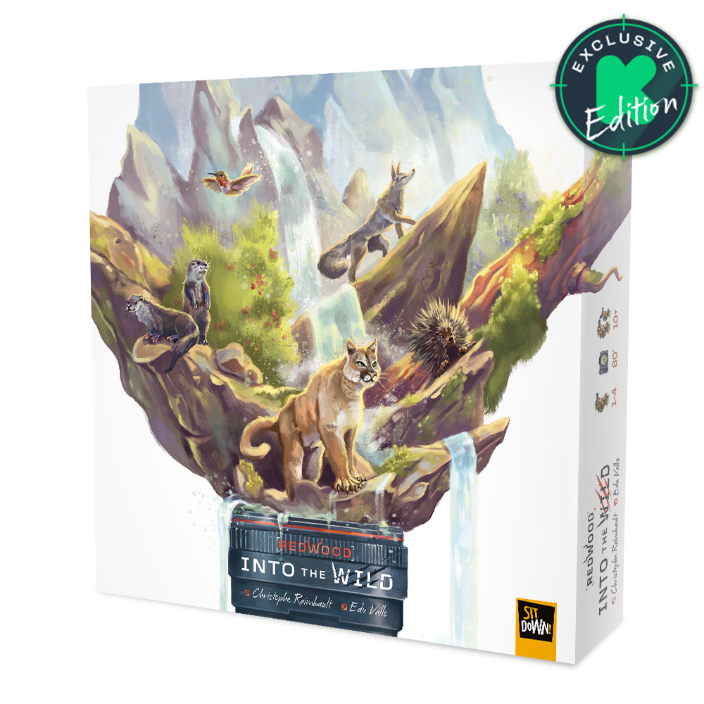 REDWOOD by SitDown - 量 INTO THE WILD: KS-Exclusive Expansion - Gamefound