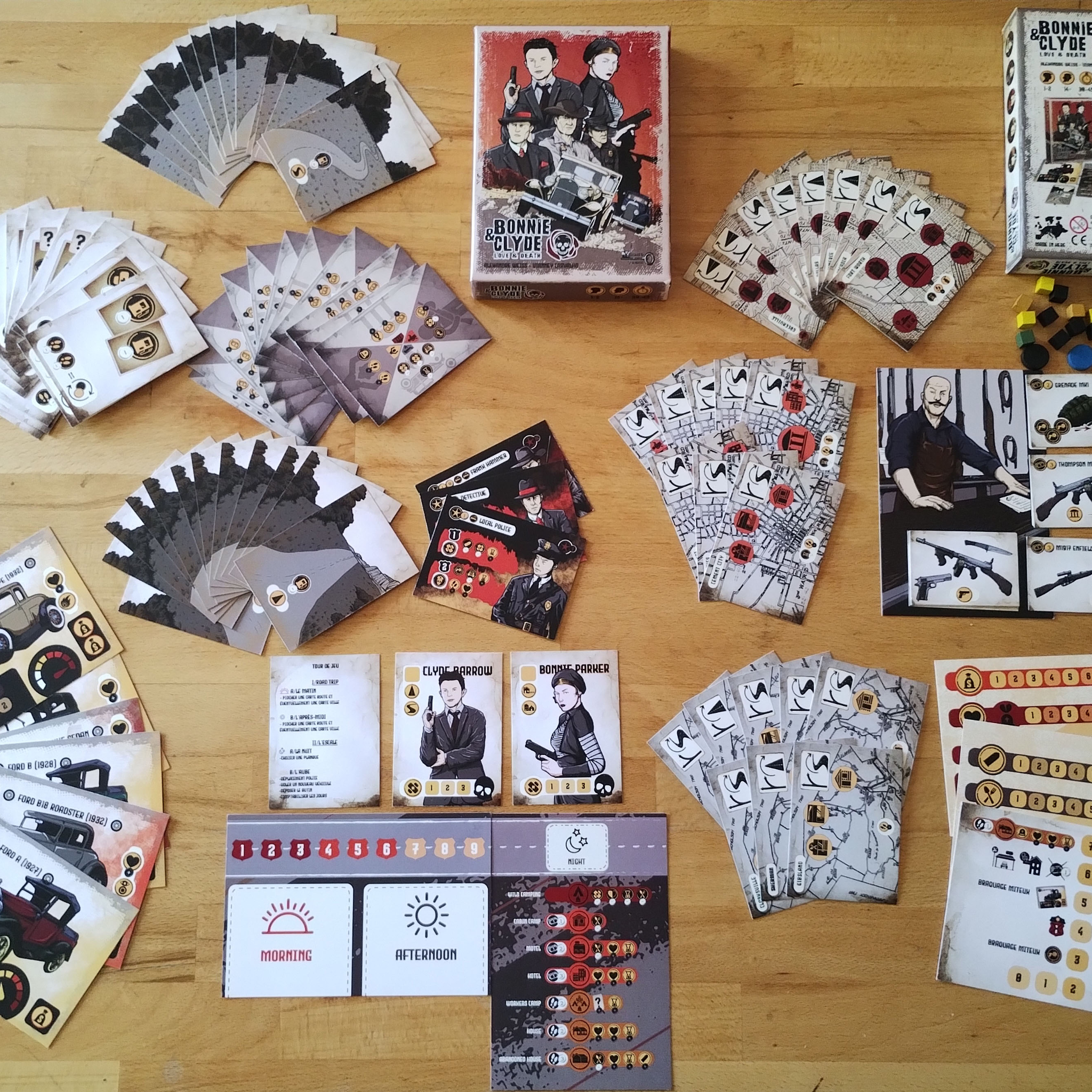 Yeast Card Project (YCP) (ex. Bonnie and Clyde) by Yeast Games - Bonnie ...