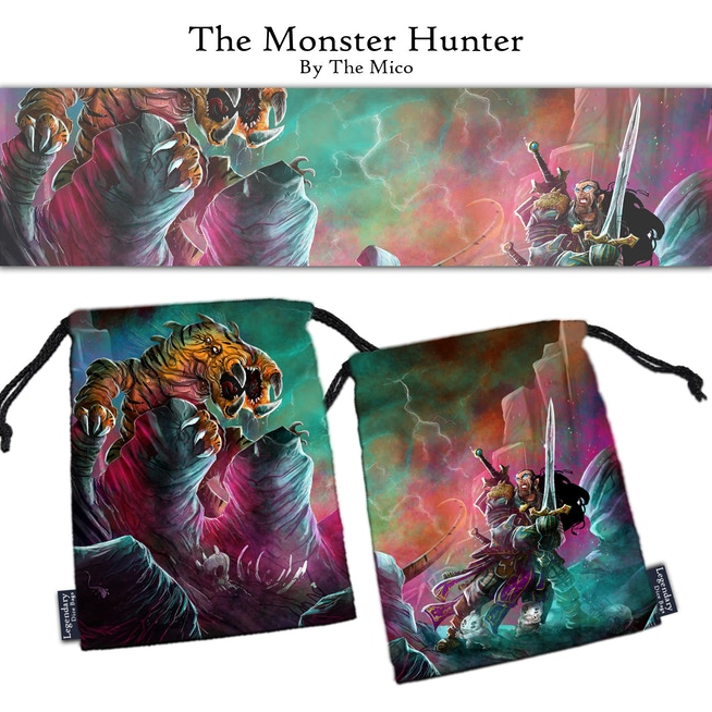 Legendary Dice Bags by Drawlab - Premium Dice Bag and RPG Dice Set ...