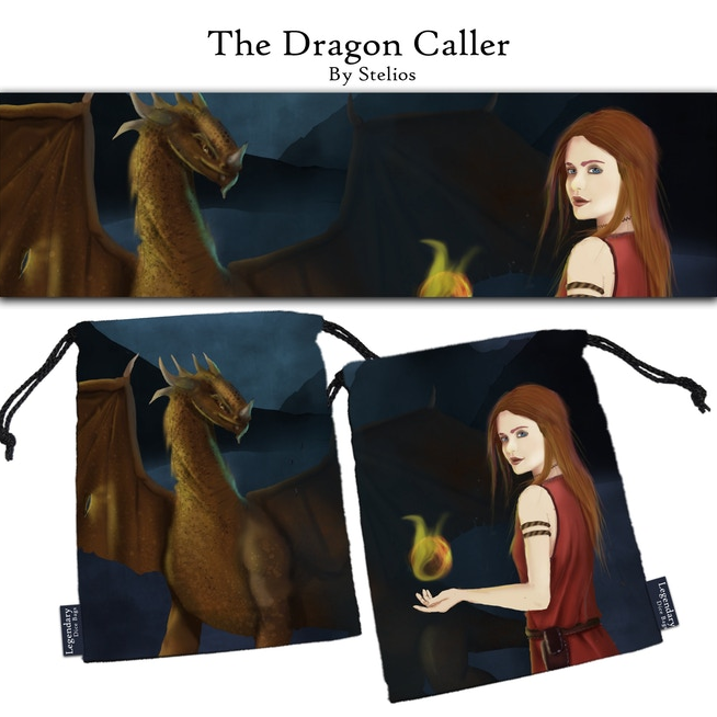 Legendary Dice Bags by Drawlab - The Absolute Collector - Gamefound