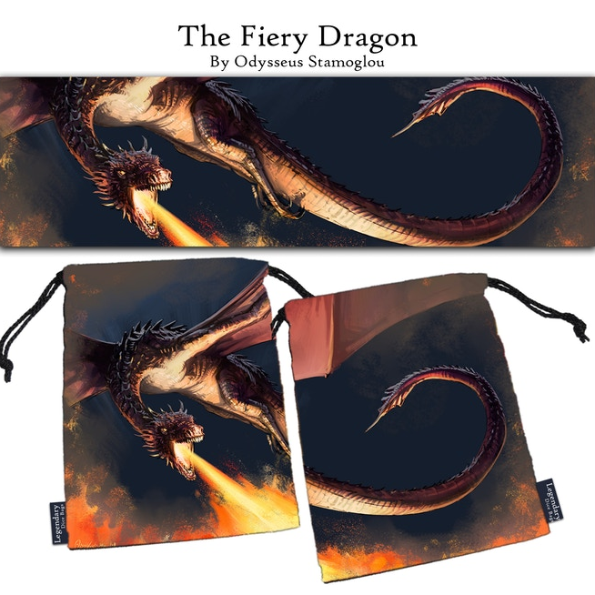 Legendary Dice Bags by Drawlab - Premium Dice Bag and RPG Dice Set ...