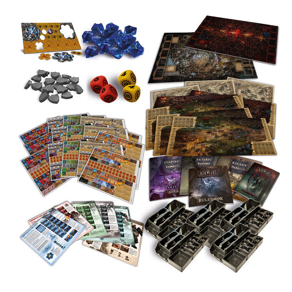 The Edge Dawnfall 1.6 by Awaken Realms - (German) Warchest with Stretch ...