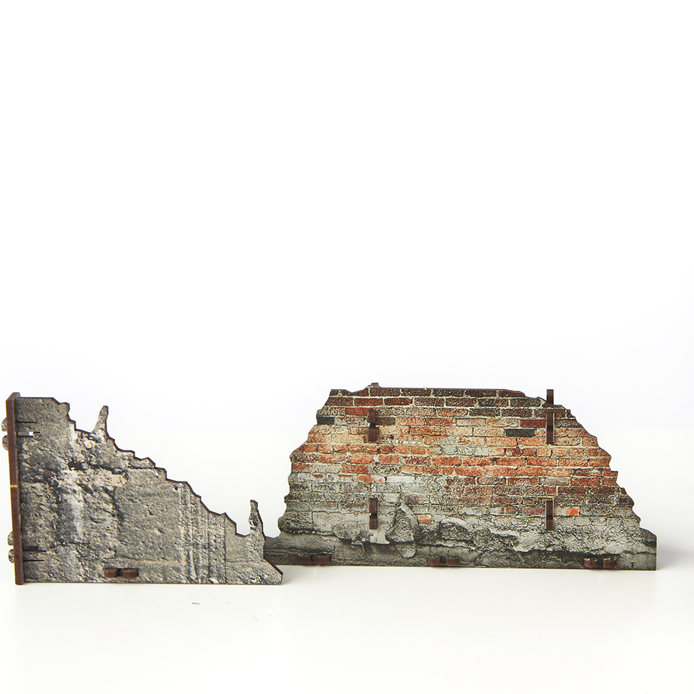 TERRAIN SYSTEMS - Platforms Buildings Obstacles by e-Raptor - War Ruins ...