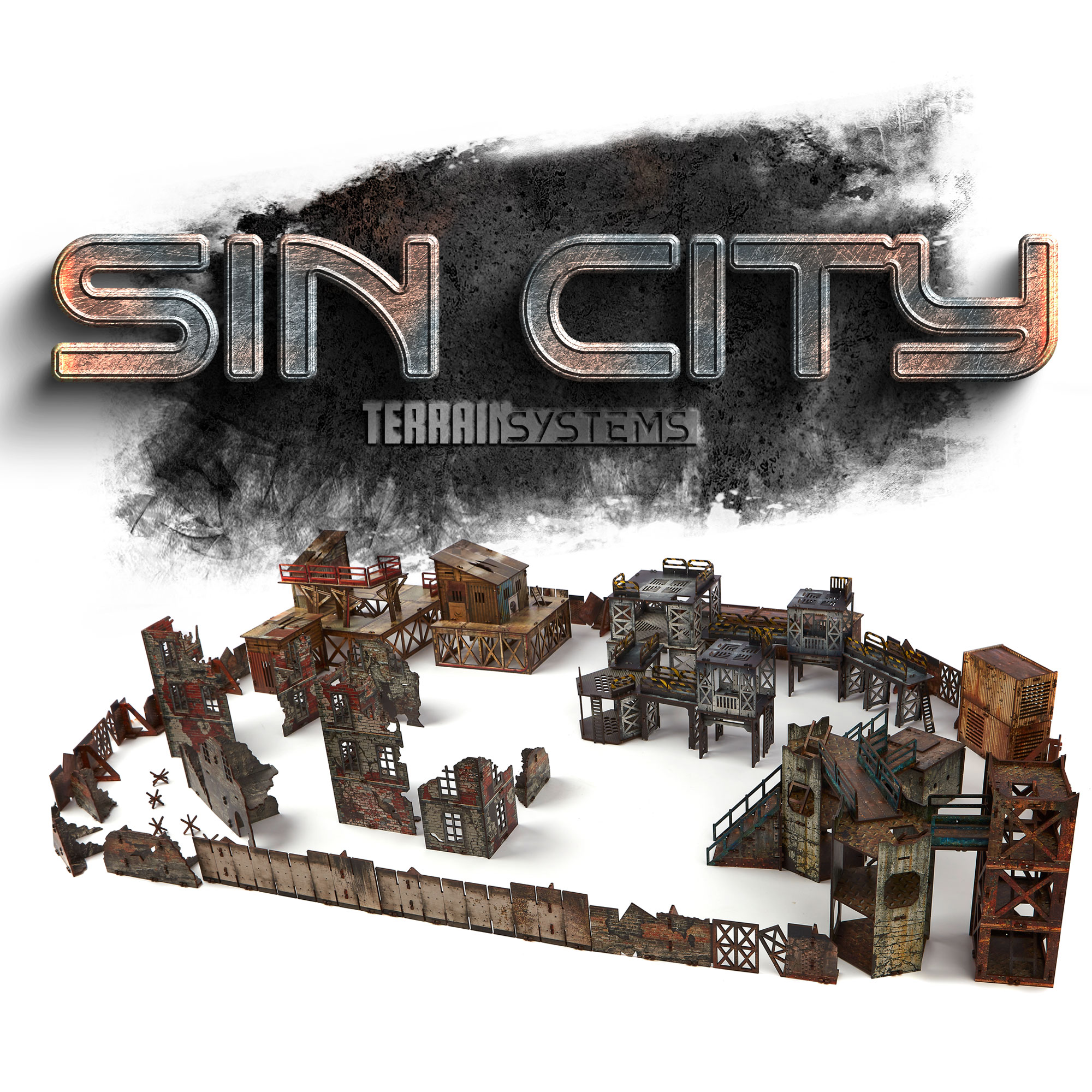 TERRAIN SYSTEMS - Platforms Buildings Obstacles by e-Raptor - SIN CITY ...