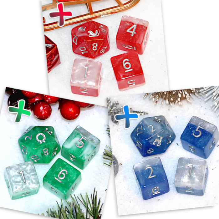 Christmas, Hanukkah, and Secret Santa Dice - 2022 Edition by Gate ...
