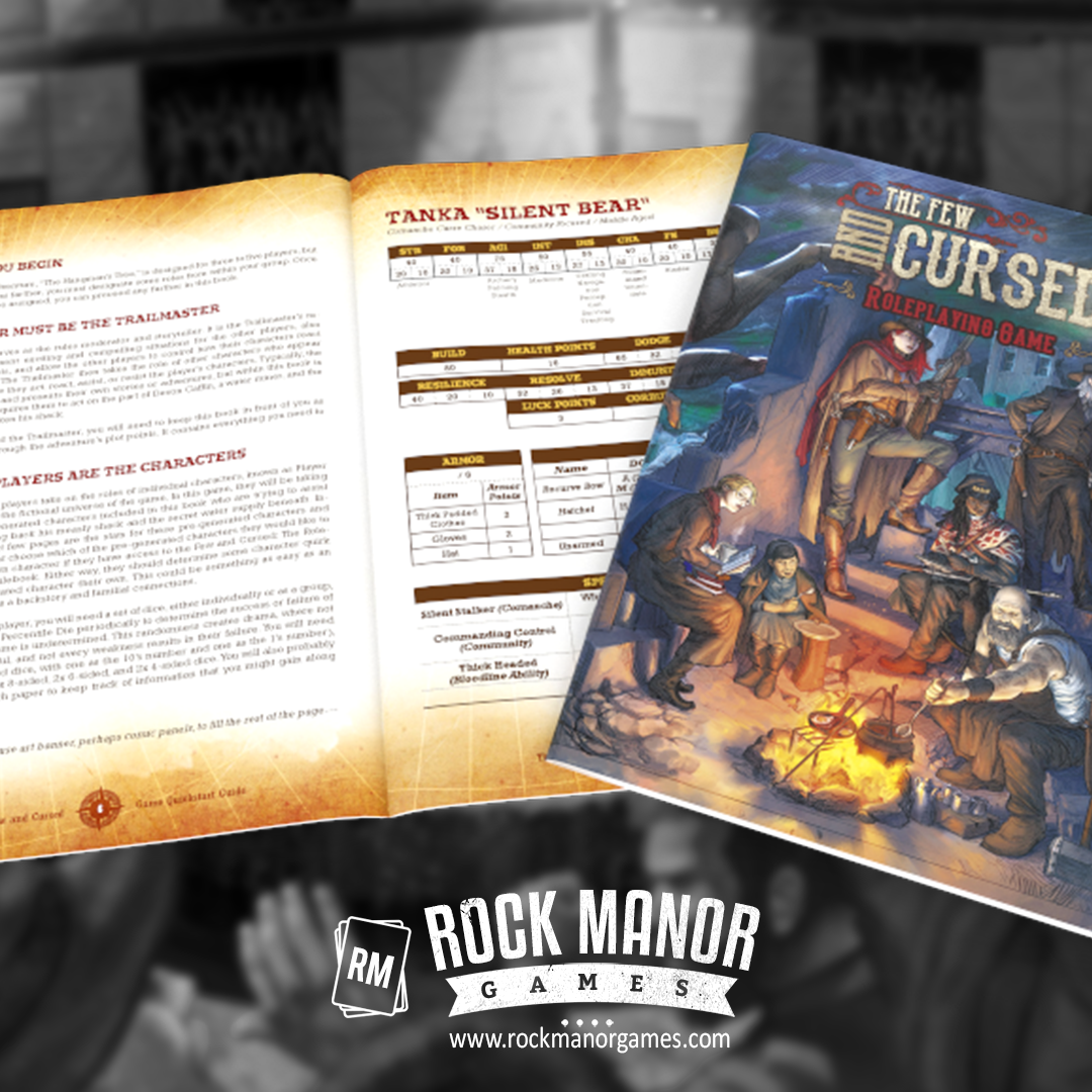 The Few and Cursed Roleplaying Game by Rock Manor Games - The Few and ...