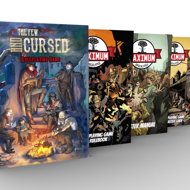 The Few and Cursed Roleplaying Game by Rock Manor Games - Complete MA ...