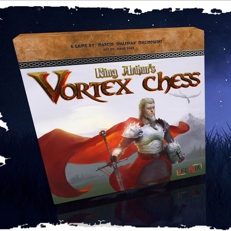 King Arthur's Vortex Chess by El Fenix Games - King Arthur's Vortex Chess Base Game - Gamefound