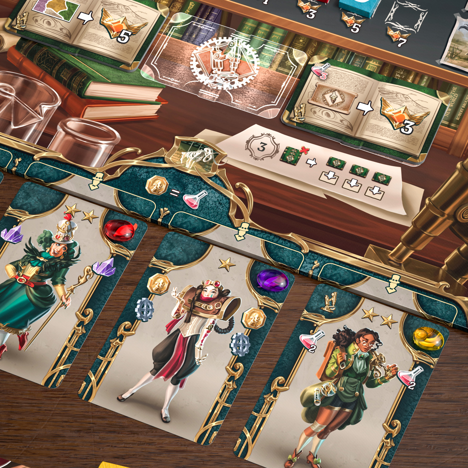 Delta by Game Brewer - Delta Deluxe All-In Edition - Gamefound