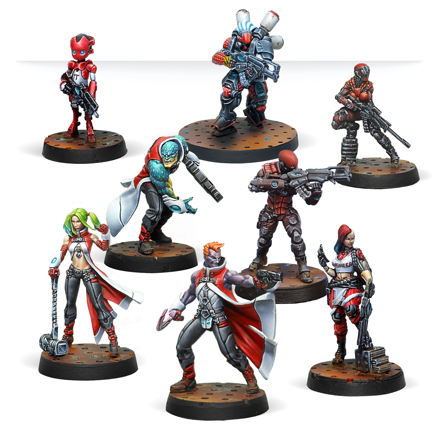 Infinity Defiance by Corvus Belli - Nomads Reinforcement Pack - Gamefound