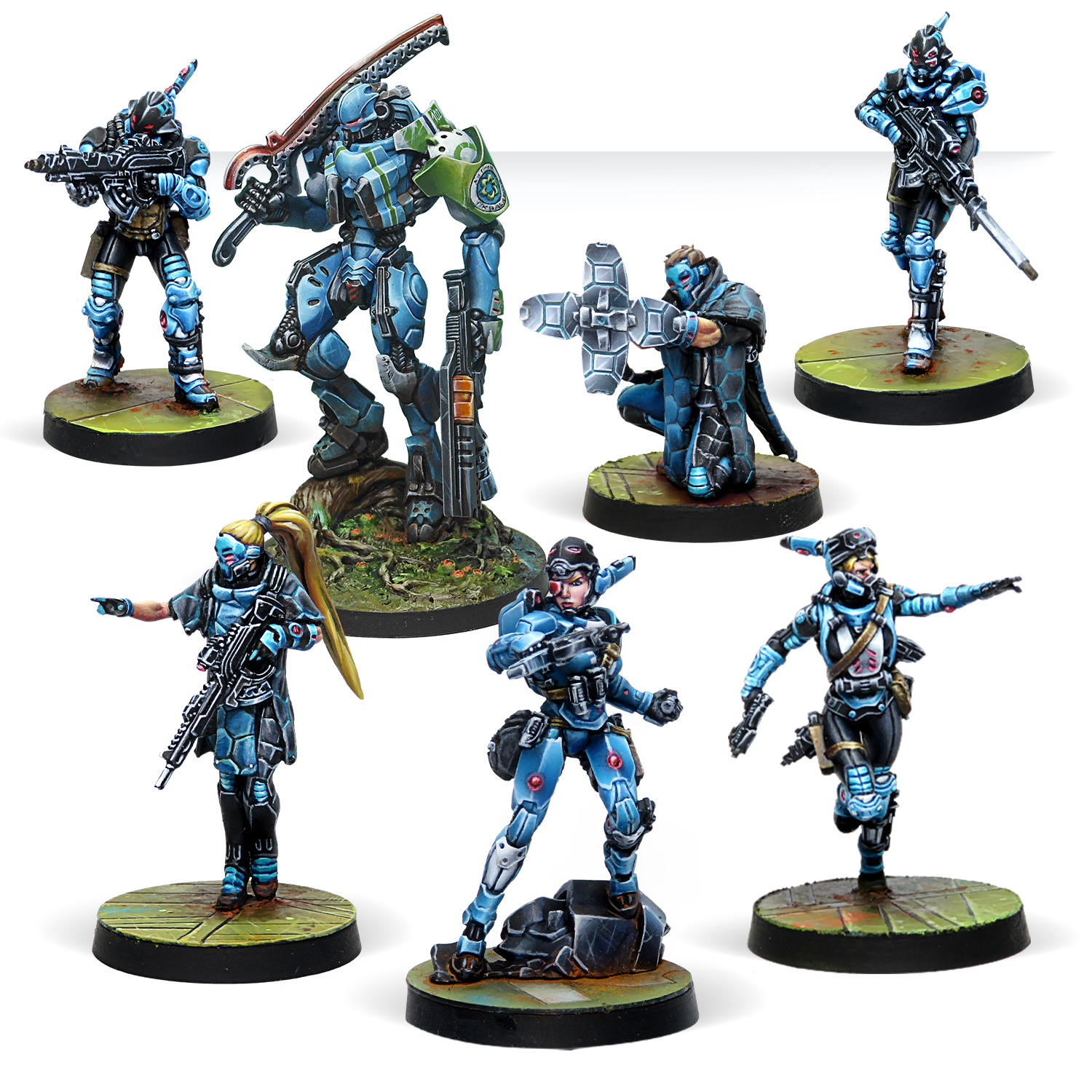 Infinity Defiance by Corvus Belli - ALL IN Pledge - Gamefound