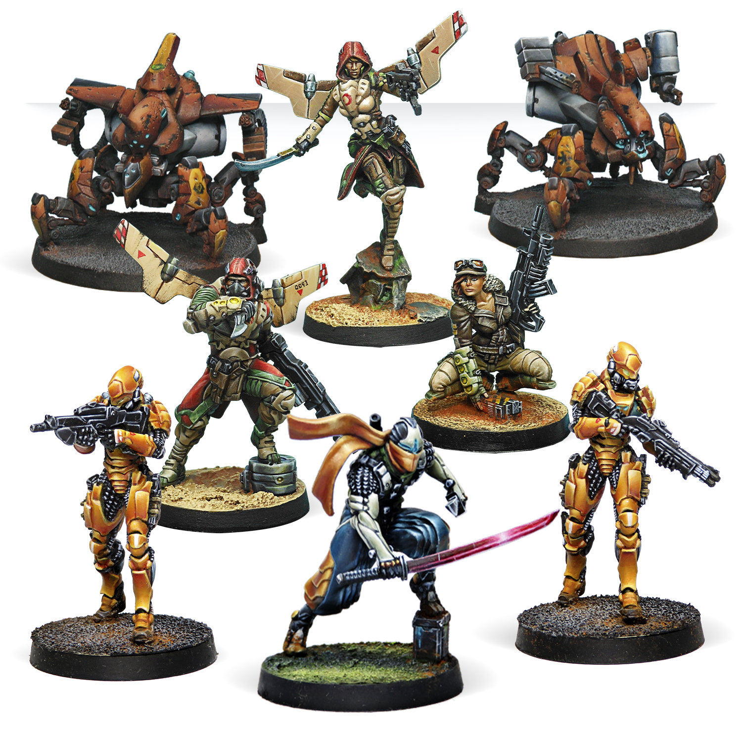 Infinity Defiance by Corvus Belli - ALL IN Pledge - Gamefound