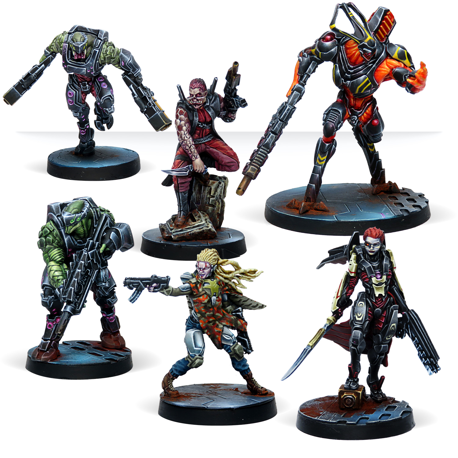 Infinity Defiance by Corvus Belli - ALL IN Pledge - Gamefound