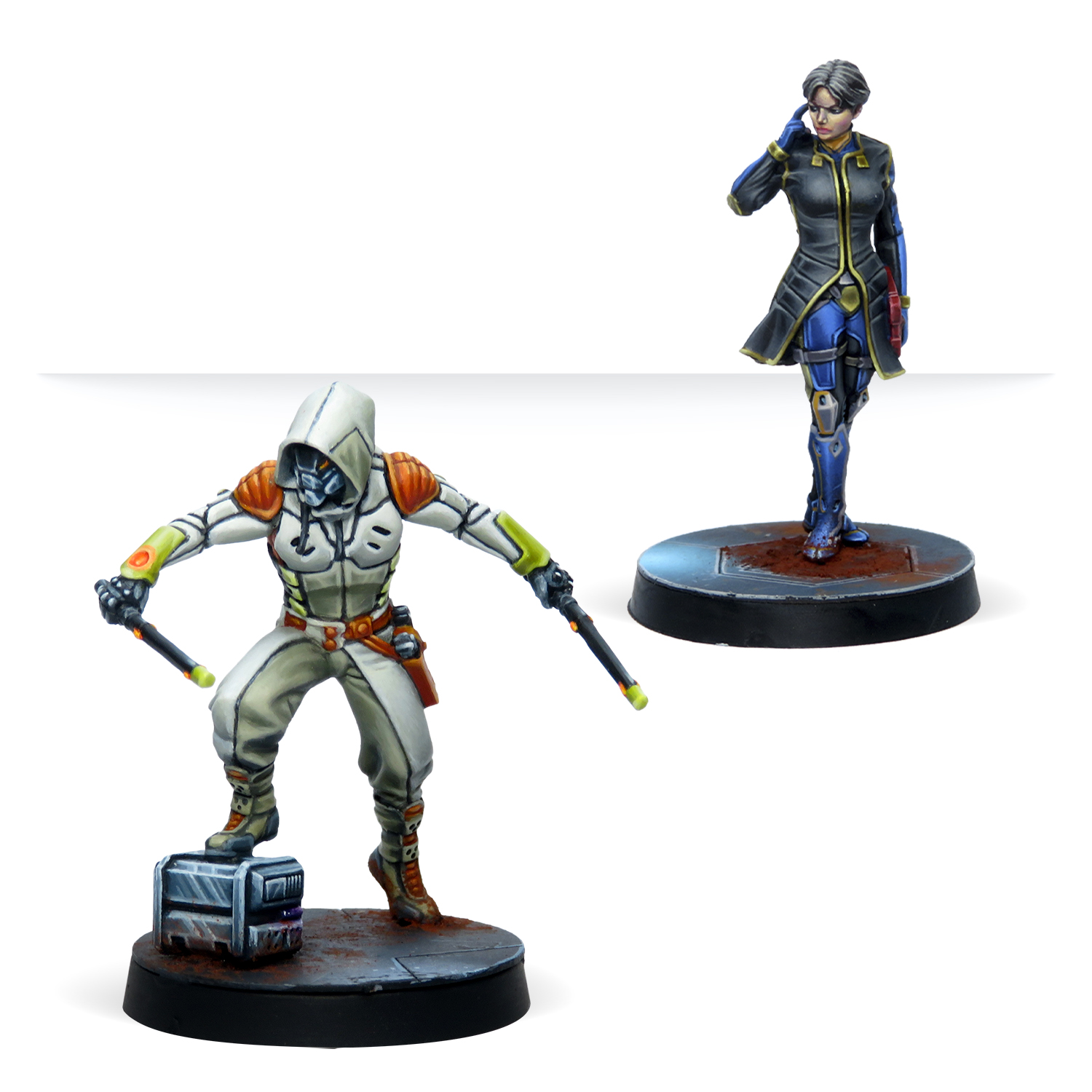 Infinity Defiance by Corvus Belli - Outcast Expansion - Gamefound