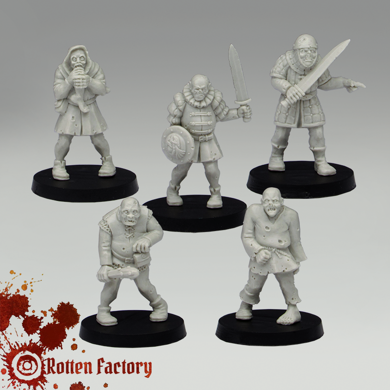 ROTTEN MMXXII by ROTTEN FACTORY - ZOMBIES SET No1 - Gamefound