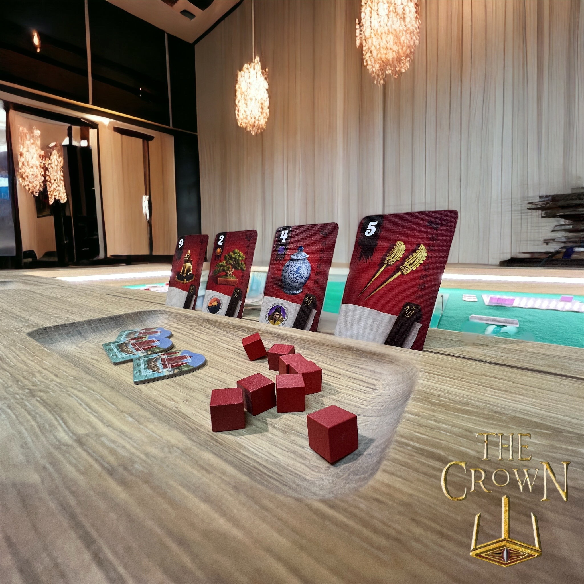 Tailor-made Board Game Tables by The Crown - Late Pledge Board game ...