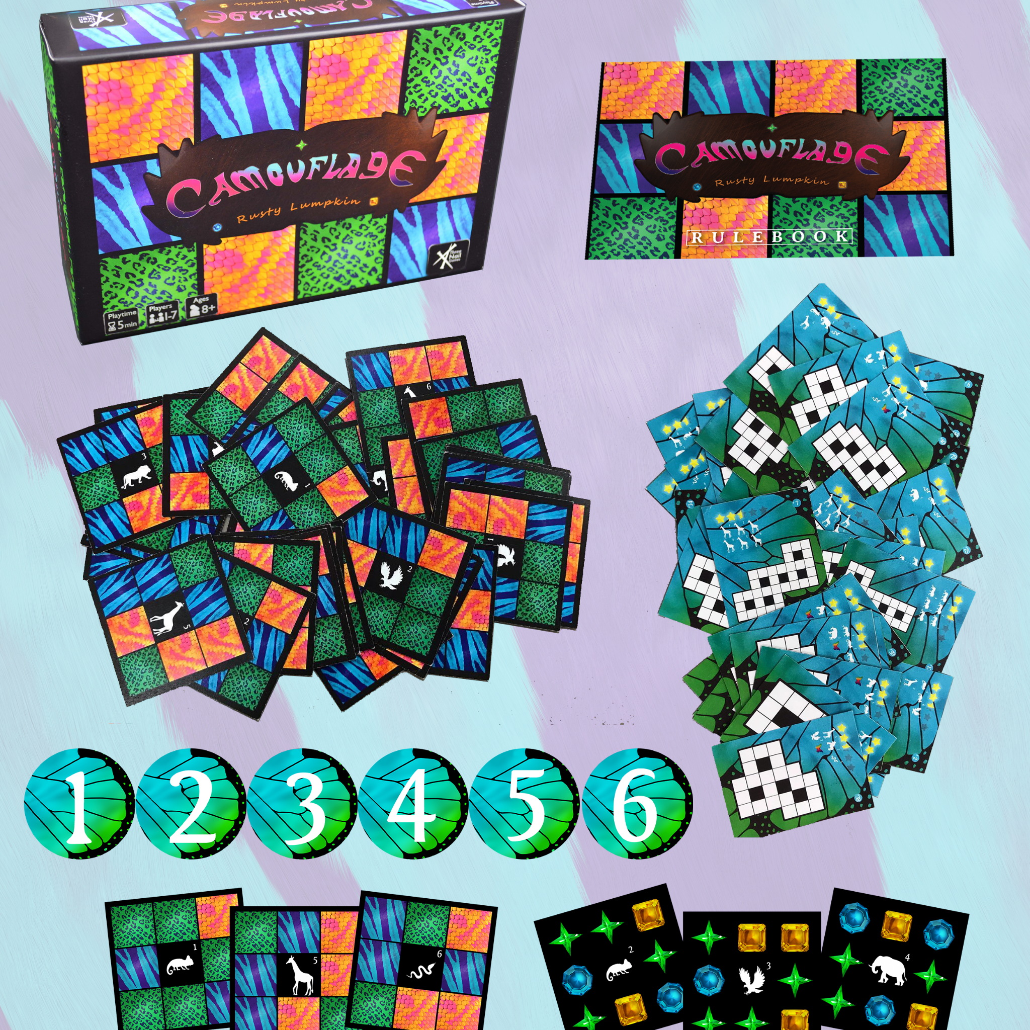 Naturopolis by Button Shy Games - Camouflage for a Classroom! - Gamefound