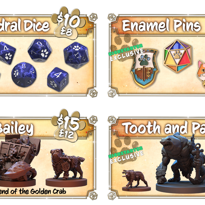 Animal Adventures: Secrets of Gullet Cove by Steamforged Games ...