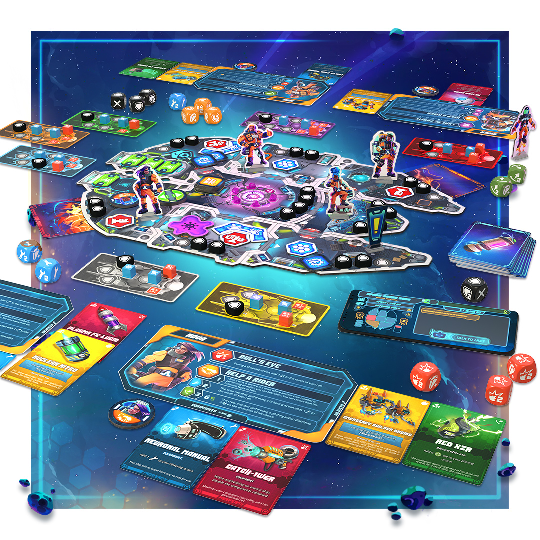 Spark Riders 3000 by Arkada Studio - Rider Box - Gamefound