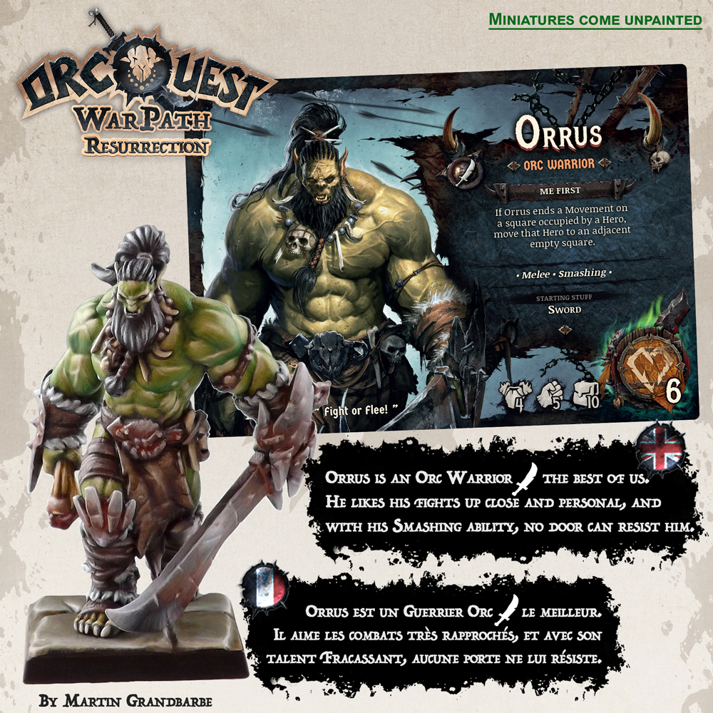 OrcQuest WarPath : Resurrection by Monolith Board Games - Resurrection ...