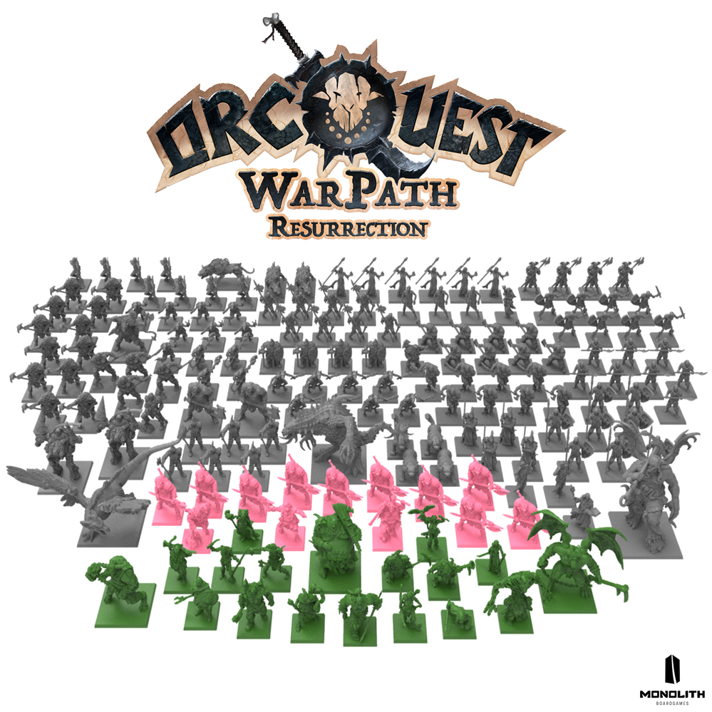 OrcQuest WarPath : Resurrection by Monolith Board Games - Resurrection ...