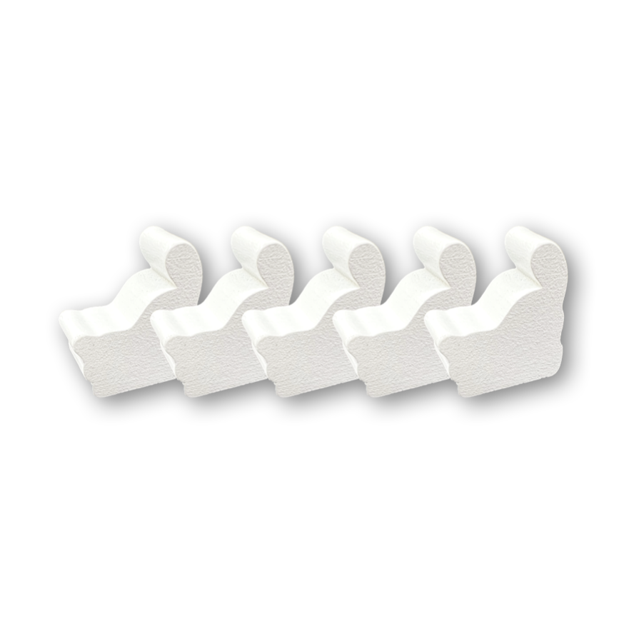 Hissy Fit! by Stone Age Distractions - Cat Meeples (5 pc) - Gamefound