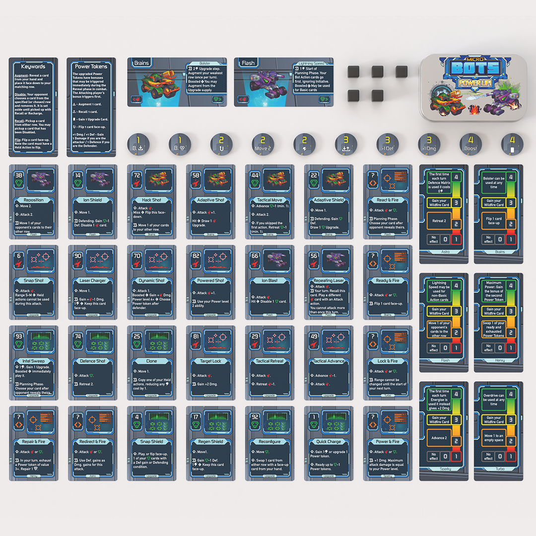 Micro Bots - Duel & Power Up by Prometheus Game Labs - Micro Bots ...
