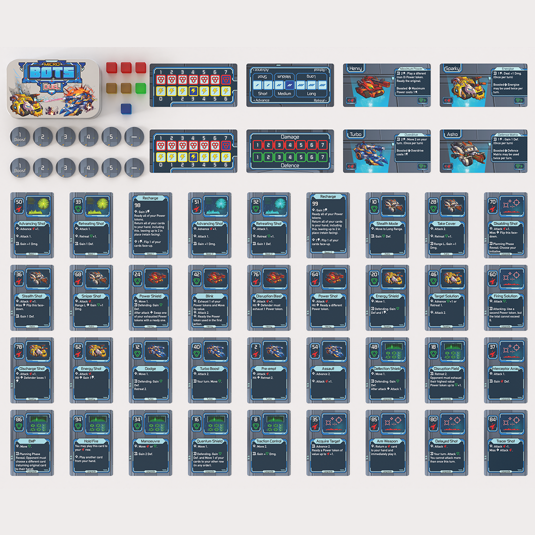 Micro Bots - Duel & Power Up by Prometheus Game Labs - Micro Bots: Duel & Power Up - Gamefound