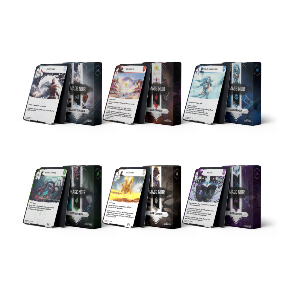 Mage Noir - Now it begins by Double Combo Games - All in - Base game ...