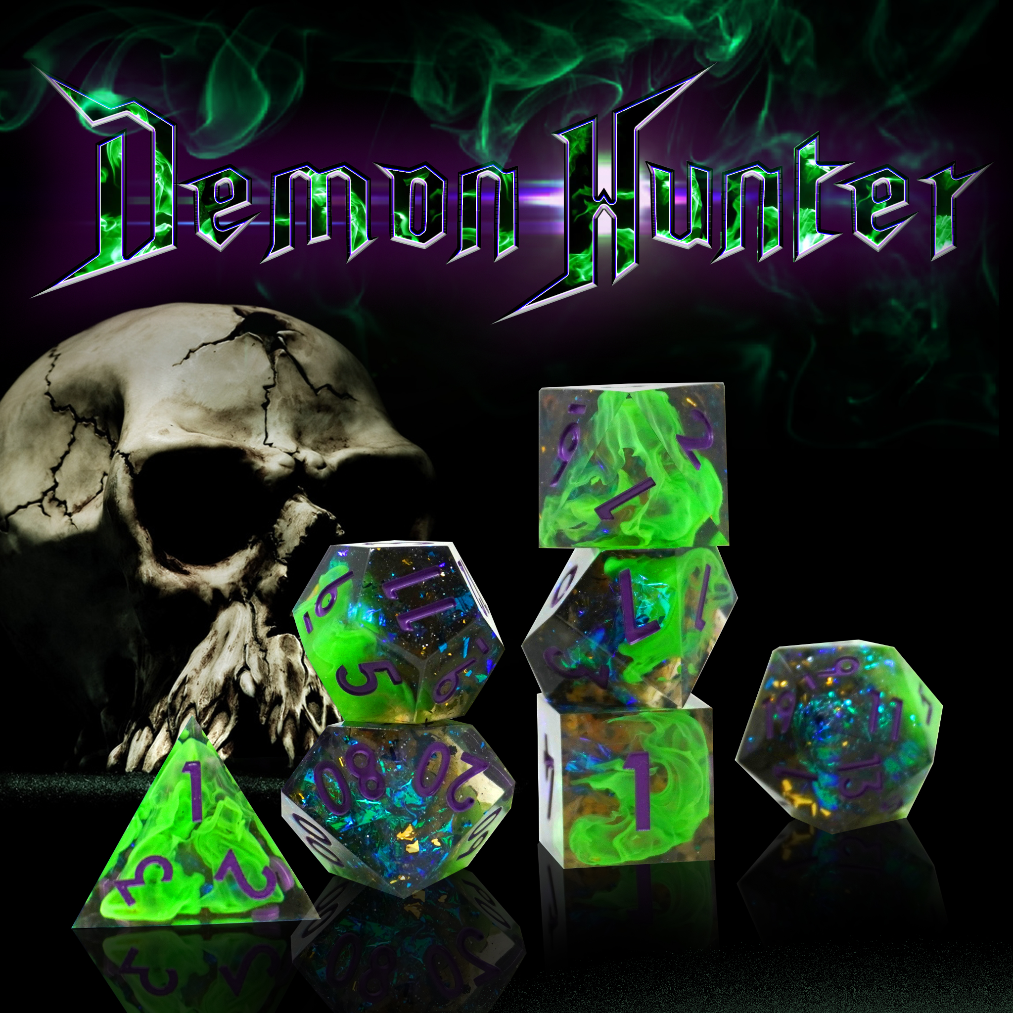 Mimic Dice - The Founding by Mimic Dice - Demon Hunter | 11 Piece ...