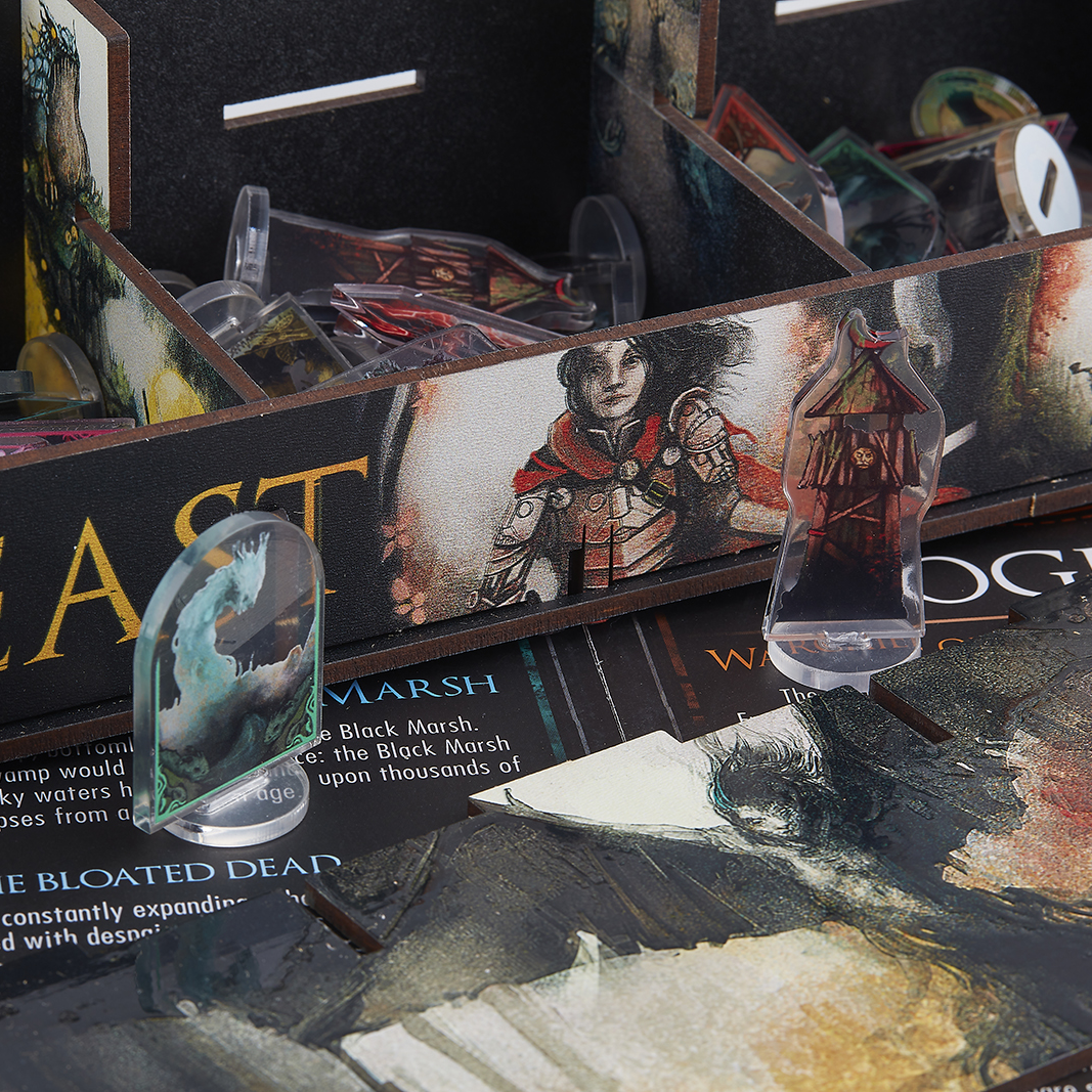 Colorful inserts with original artworks for popular games 2 by ...