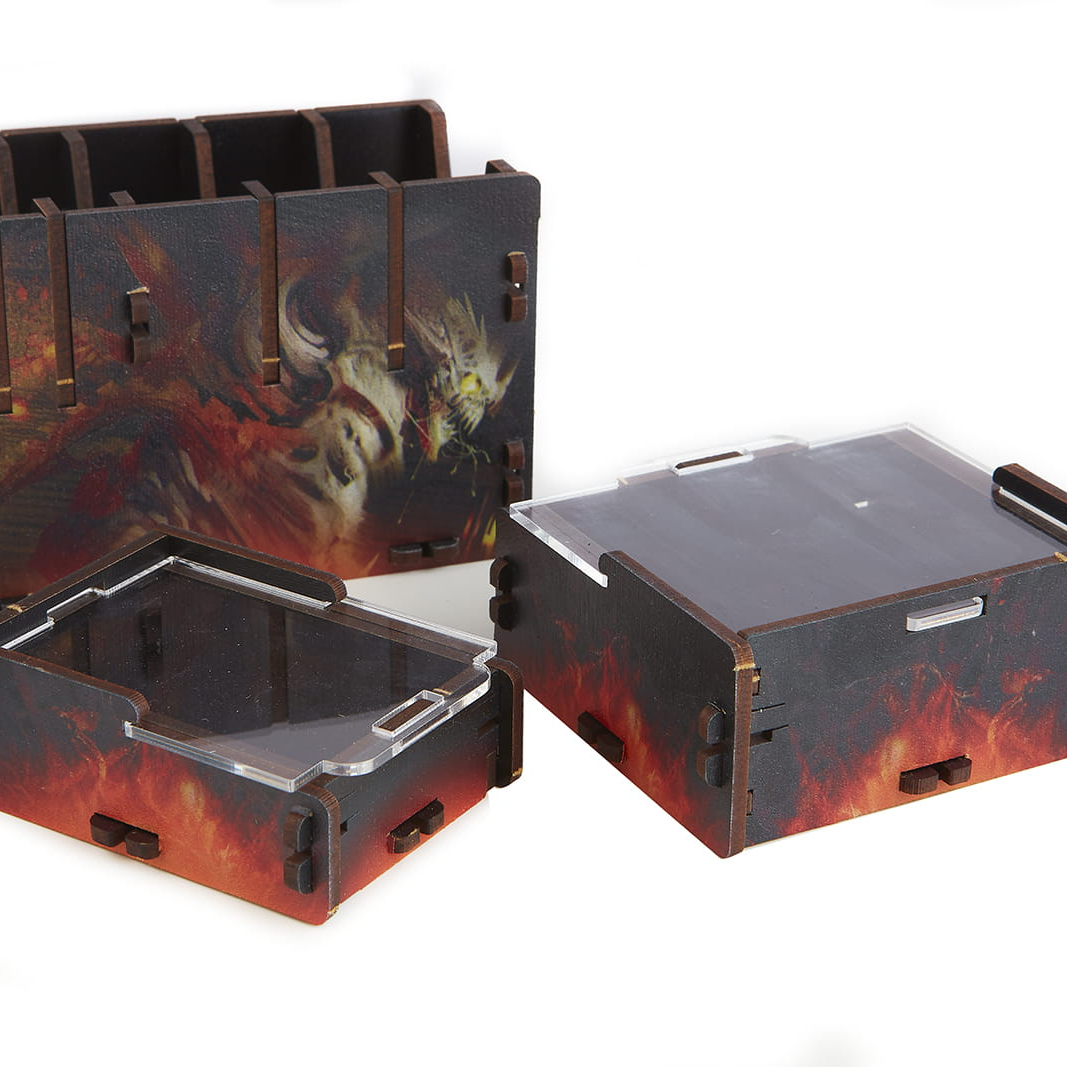 Colorful inserts with original artworks for popular games 2 by ...