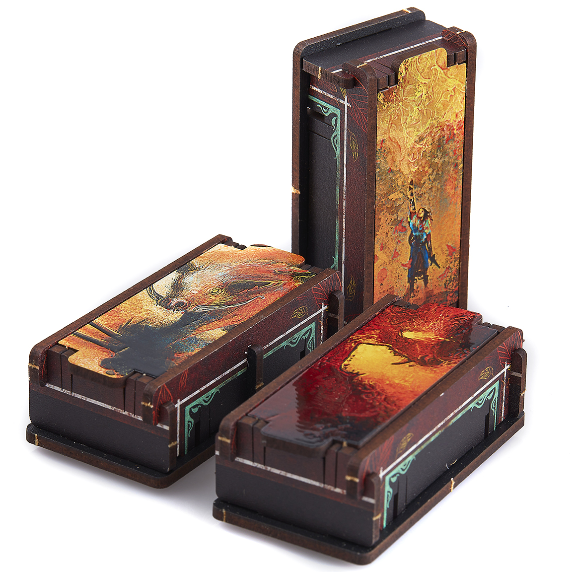 Colorful inserts with original artworks for popular games 2 by ...