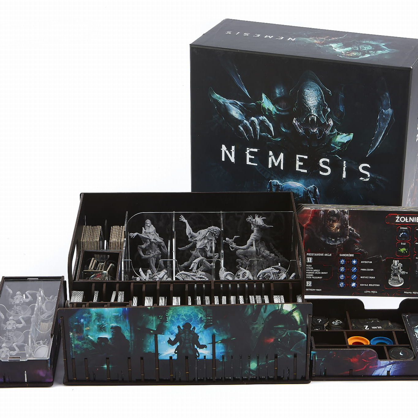 Colorful inserts with original artworks for popular games 2 by ...