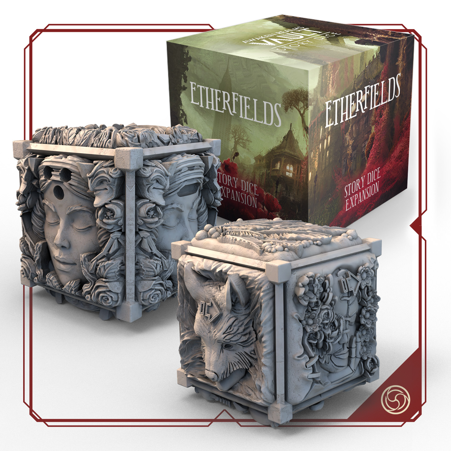 AR Vault: Story Dice by Awaken Realms - Etherfields dice expansion ...