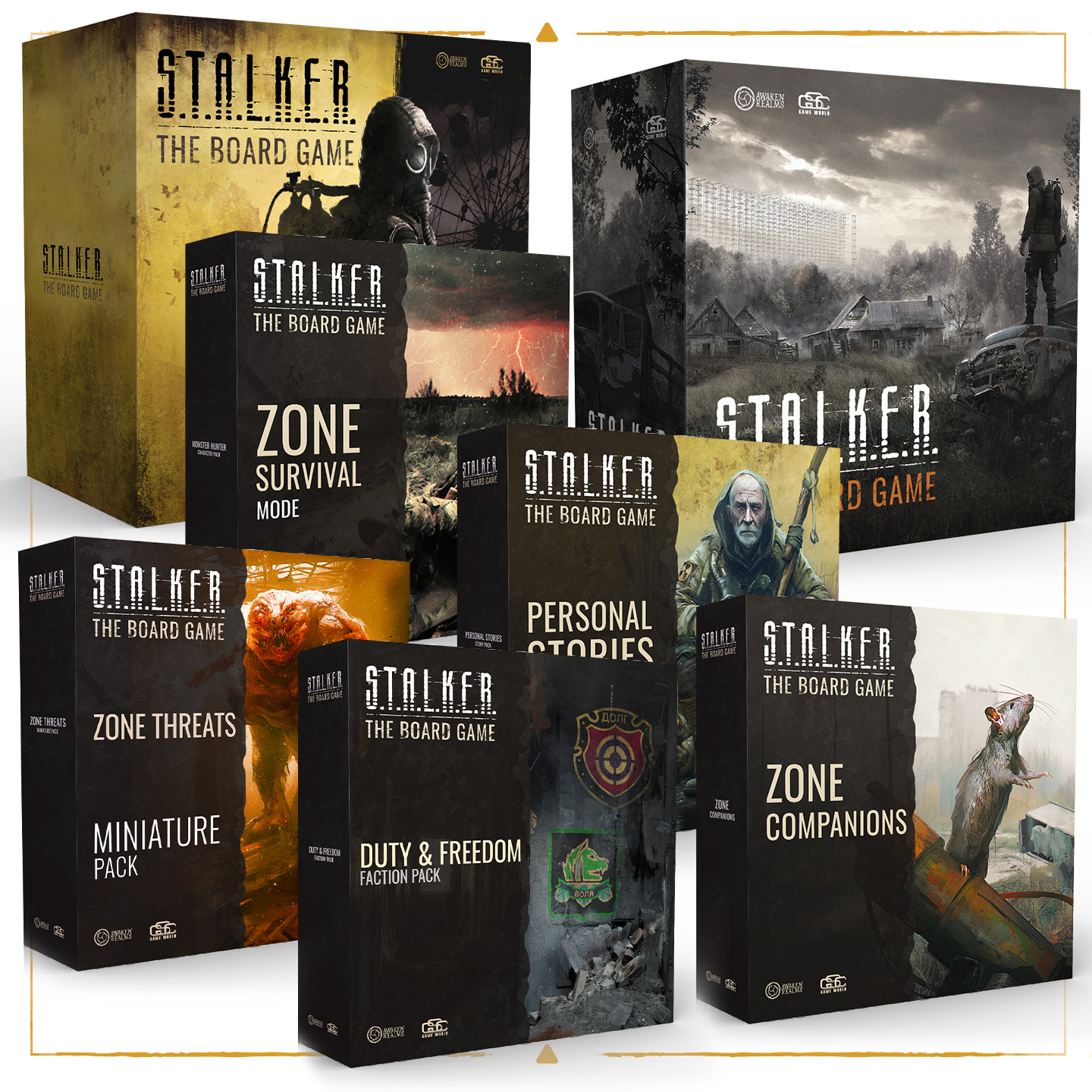 S.T.A.L.K.E.R. The Board Game by Awaken Realms - S.T.A.L.K.E.R. Veteran ...