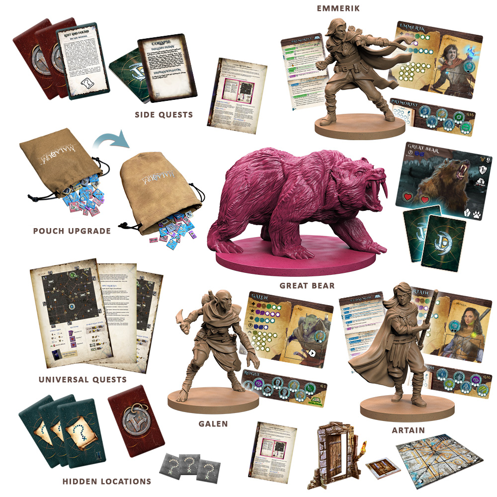 Maladum: Dungeons of Enveron by Battle Systems - Maladum Kickstarter ...