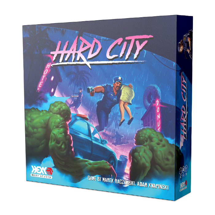 Hard City by Hexy Studio - Core Box - Gamefound