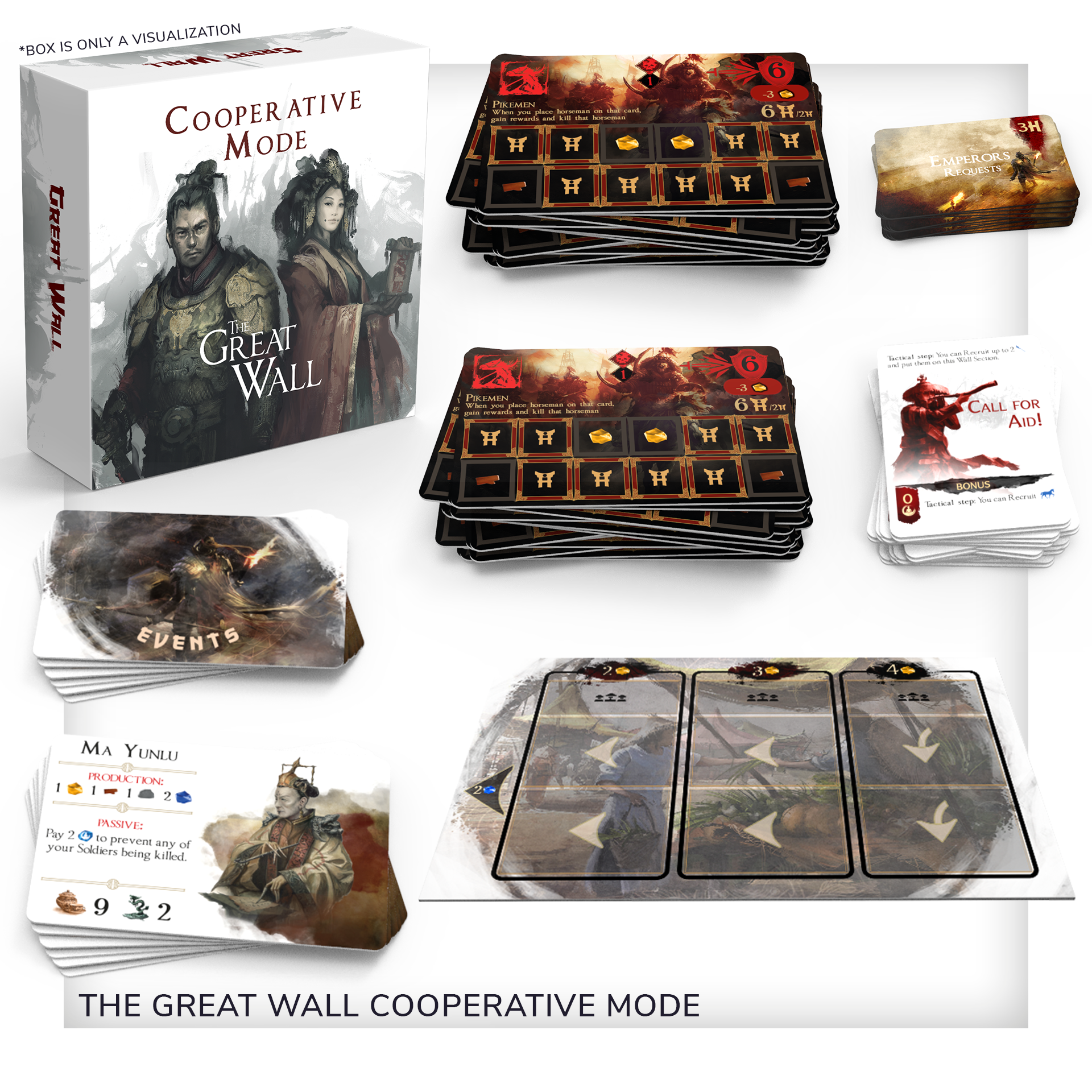 Great Wall Board Game by Awaken Realms - Tiger Group Pledge - Gamefound