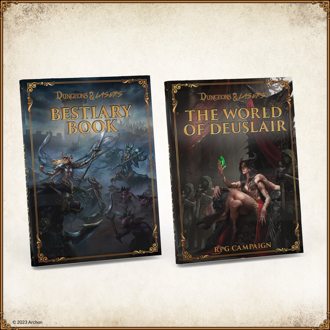Dungeons & Lasers V: World of Deuslair 5E by Archon Studio - Hardcover ...