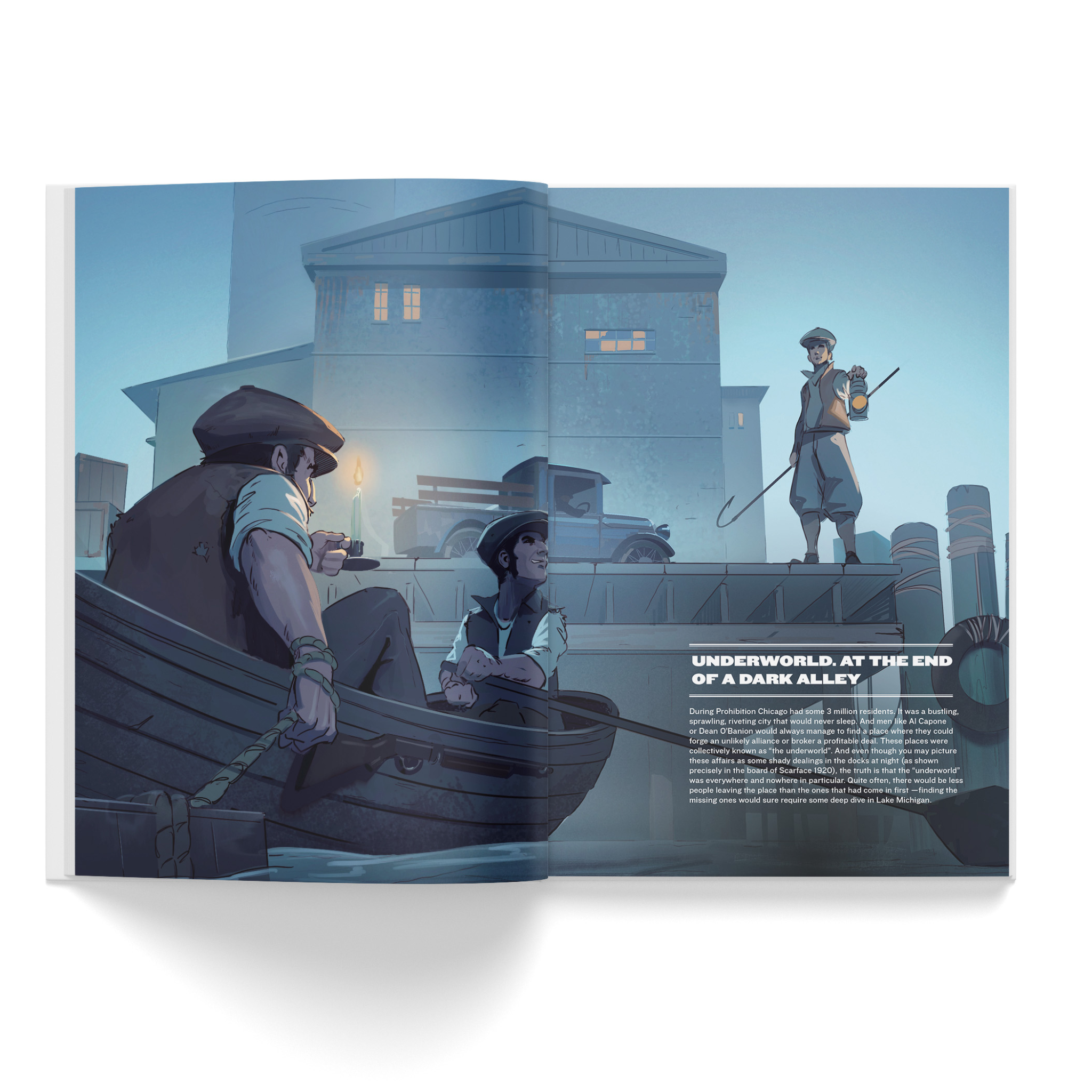 Scarface 1920: Bloody Business by Redzen Games - Art Book - Gamefound